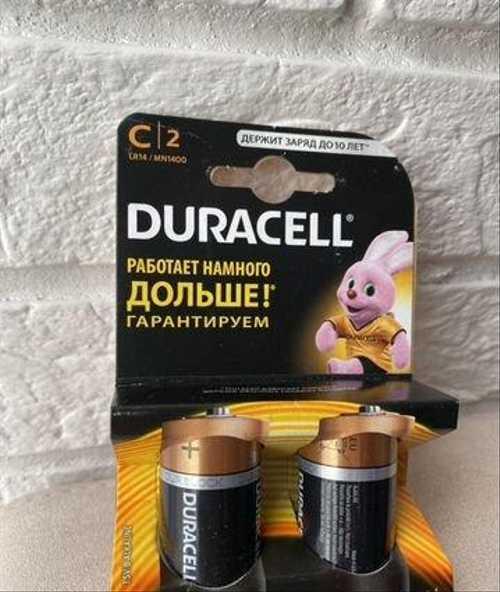 Батарейки duracell C