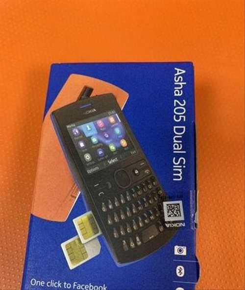 Nokia Asha 205 Dual Sim. Новый