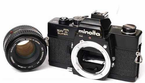 Minolta SRT Super с Minolta MC Rokkor-PF 50mm f1.7