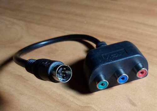 S-video 7 pin - 3RCA переходник