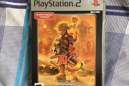 Диск с игрой PS2 Jak 3 лицензия