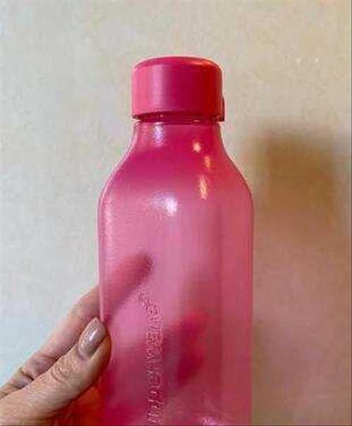 Эко-бутылка tupperware (500 мл), розовая