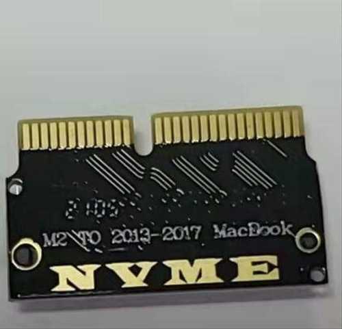 Адаптер M2 nvme в MacBook Air Pro 2013-2017 года