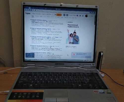 Ноутбук Samsung R45 2007года (без жесткого диска)