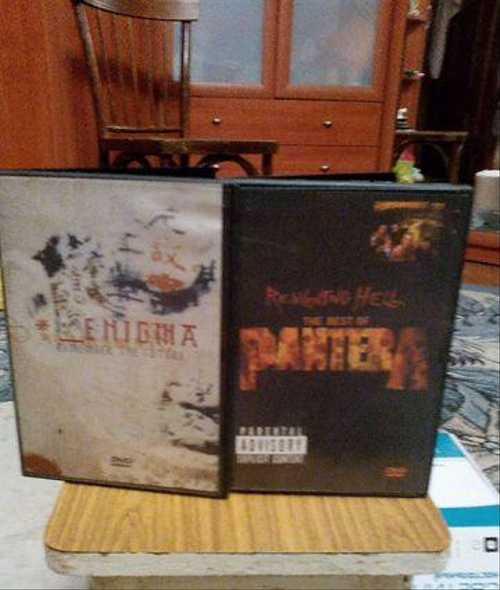 DVD концерт группы pantera и enigma