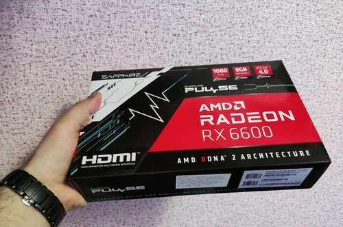 Sapphire Pulse Radeon RX6600 (Новая, Гарантия)