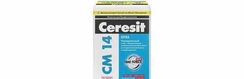 Клей плиточный Ceresit CM 14/25 кг