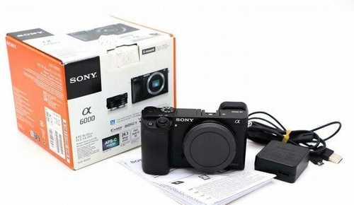 Sony A6000 ilce-6000L body в упаковке (пробег 900