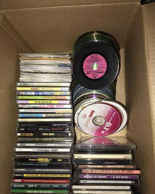 CD диски музыка мр-3