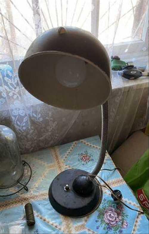 Лампа настольная СССР