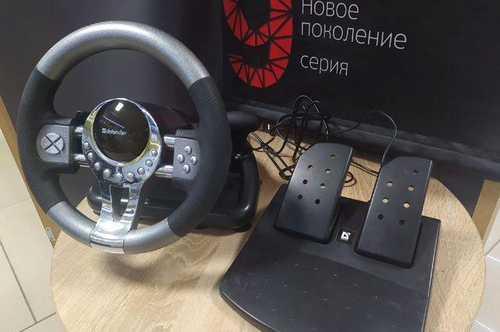 Игровой руль Defender Forsage GTR