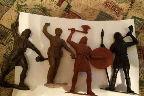 Солдатики викинги индейцы