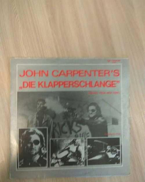 John Carpenter's Die Klapperschlange Саундтрек VG+