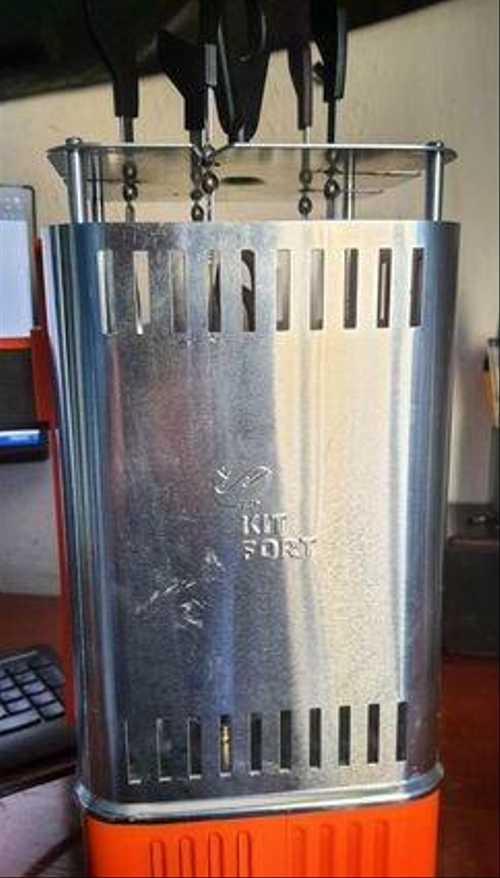 Электрошашлычница kitfort kt-1403