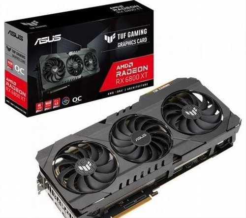 Видеокарта asus TUF-RX6800XT-O16G-gaming