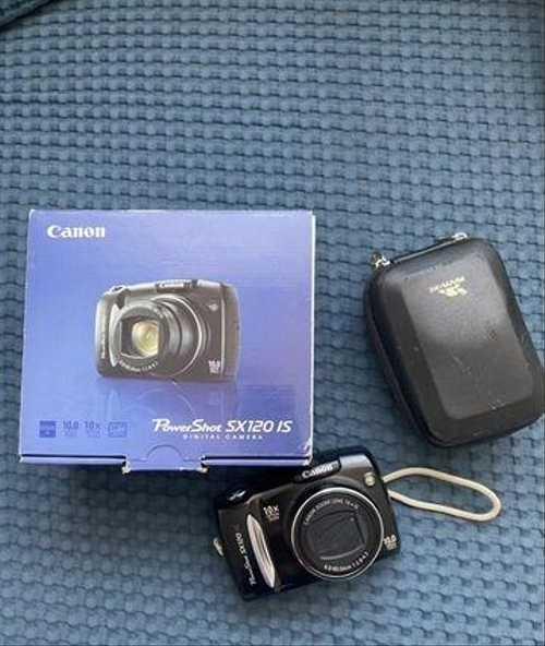 Фотоаппарат canon powershot sx120 is