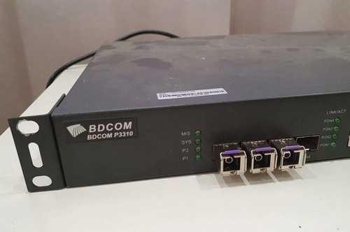 Оптический терминал bdcom gepon OLT P3310