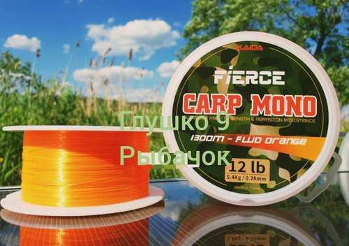 Леска kaida fierce Carp Mono (fluro orange)