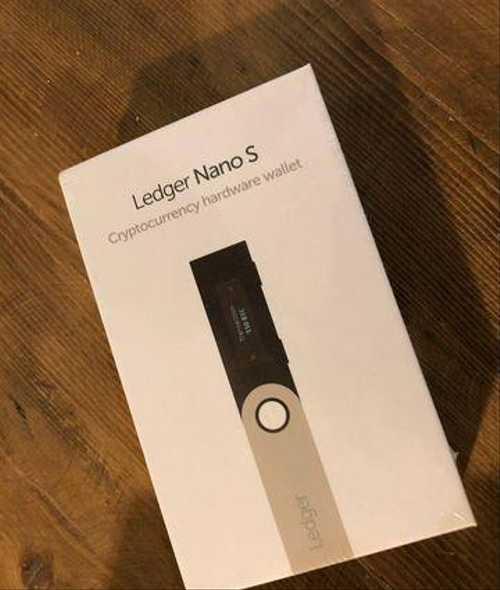 Криптокошелек Ledger Nano S (холодный кошелек)