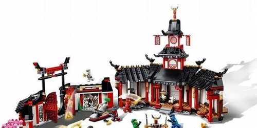 Конструктор Ninjago - Храм Кружитцу 1112 детали