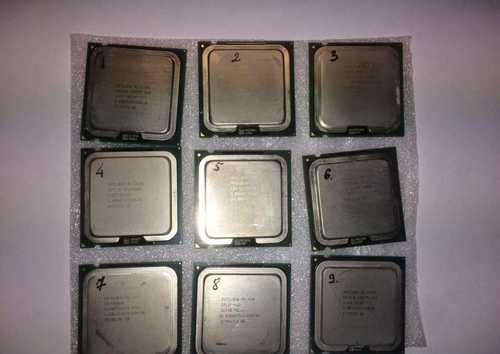 Процессоры LGA775 (9 шт.)
