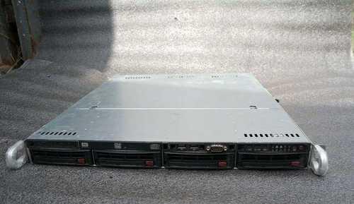 Сервер 1U Xeon 3040 1.86GHz/2Gb SuperMicro LGA775