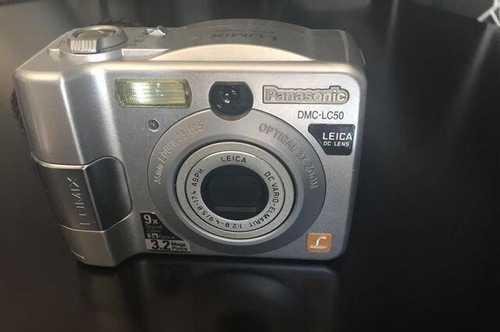 Компактная цифровая фотокамера panasonic DMC-LC50