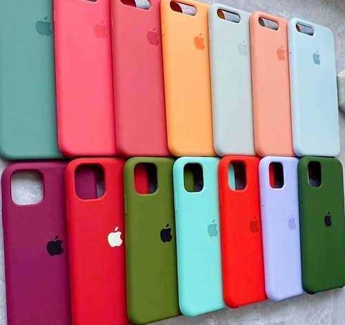 Чехлы Silicone case на iPhone Xr/11/Xs/6/6s/7/8+