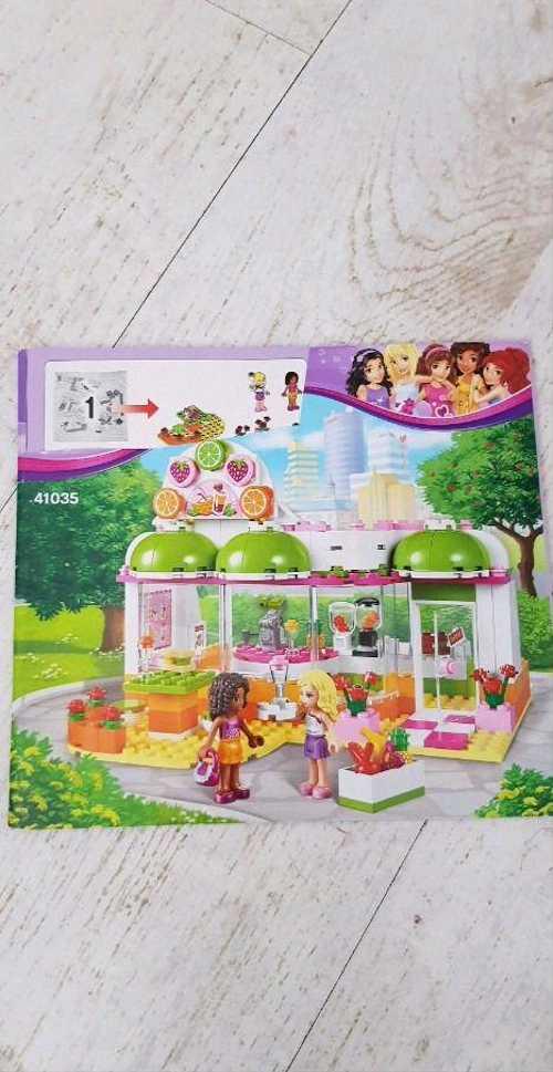 Lego friends летнее кафе