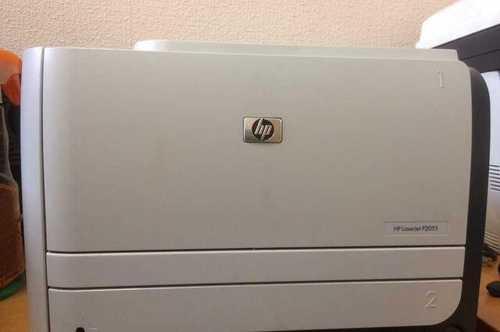 Принтер лазерный офисный HP Р2055 DN+ картридж