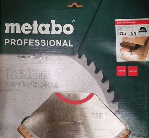 Metabo диск пильный по дереву