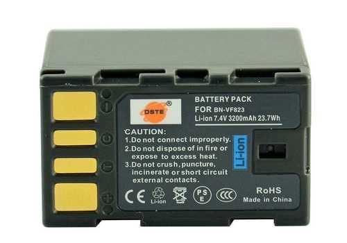 Аккумулятор Dste на JVC BN-VF823(U) 3200mAh