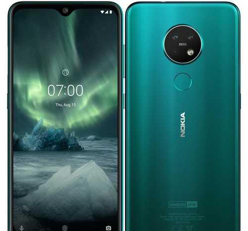 В Крыму новые Nokia 2.3 и 7.2 (6/128Gb) Ростест