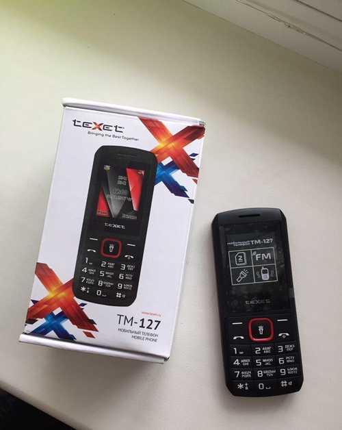 Мобильный телефон teXet TM-127