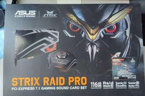 Звуковая карта Asus strix raid pro