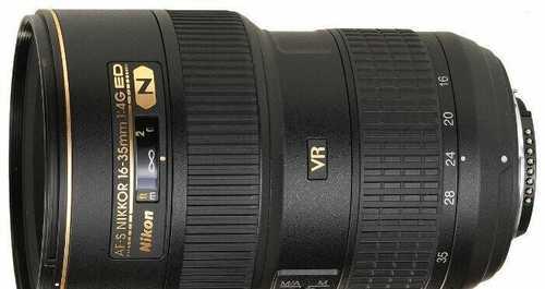 Новый Nikon 16-35mm f/4G ED AF-S VR Nikkor
