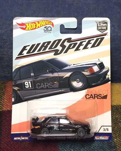 Hot wheels euro speed mercedes 190e