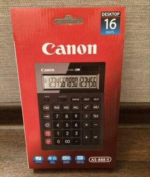 Новый калькулятор Canon