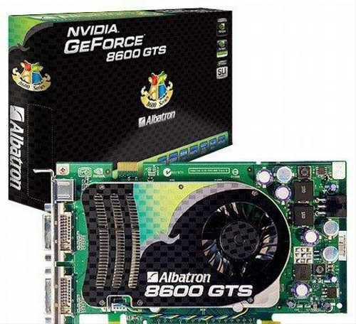 Видеокарта Albatron GeForce 8600 GTS 675Mhz PCI-E