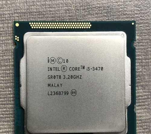 Процессор inel Core i5-3470