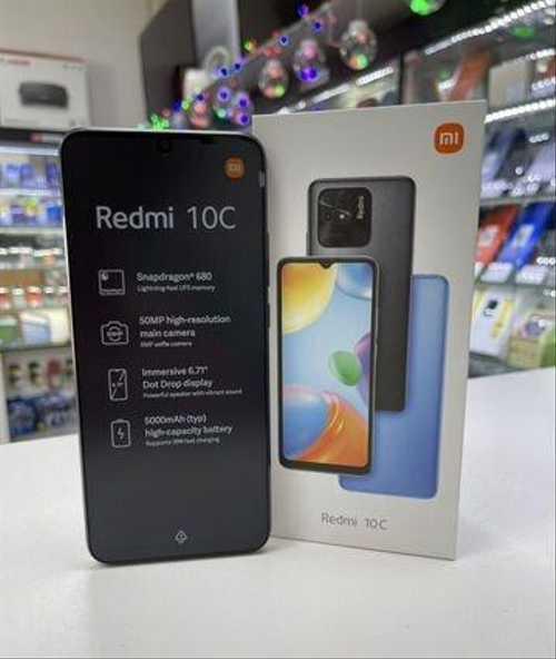 Xiaomi Redmi 10c 4/64Gb (новый)