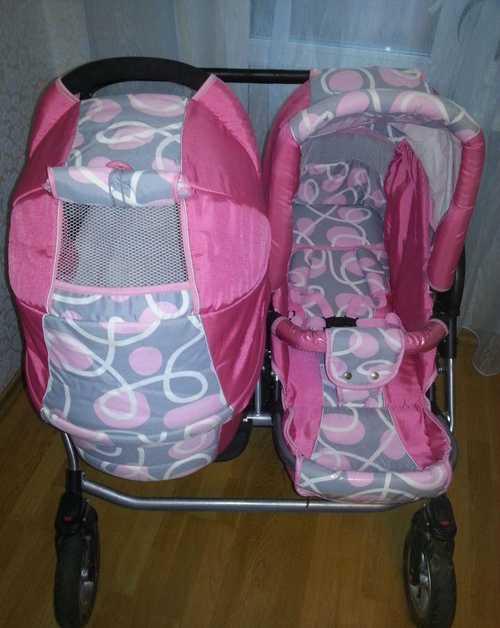 Коляска для двойни и погодок тако jumper DUO 2 в 1