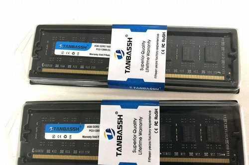 Оперативная память DDR3 2x4Гб 8Гб 1600Мгц