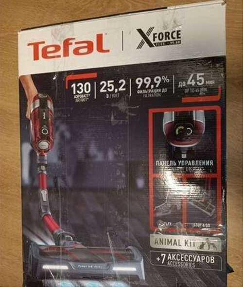 Пылесос аккумуляторный Tefal X-Force flex 11.60