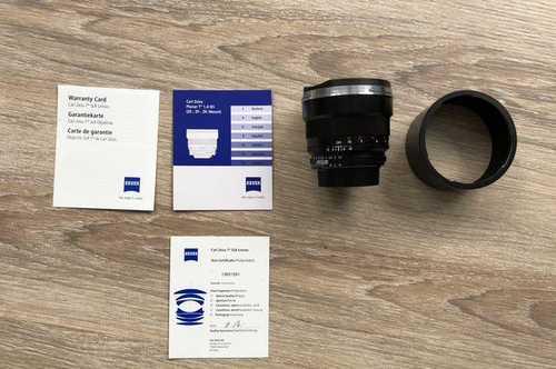 Объектив Carl Zeiss Planar T* 1.4/85 ZF