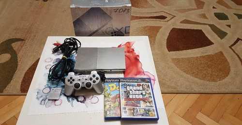 Sony PS2 Slim Silver