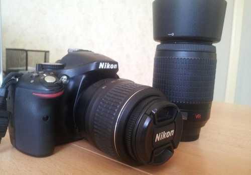 Nikon D5200 Kit 18-55mm & 55-200mm VR