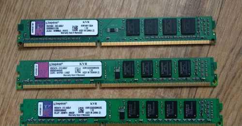 Озу Kingsron DDR3 1333 мгц 1 x 4gb 3 х 2gb