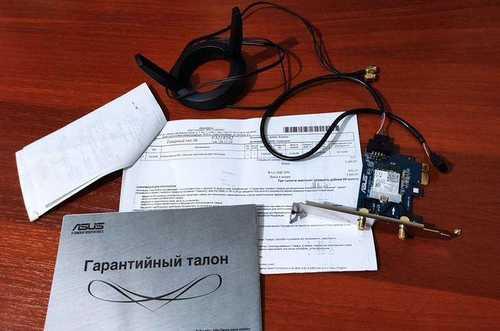 Сетевой адаптер Asus PCE-AC58BT WiFi BT