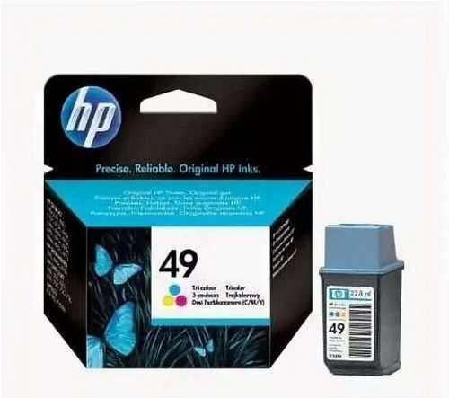 Картридж HP 49 (51649AE) цветной